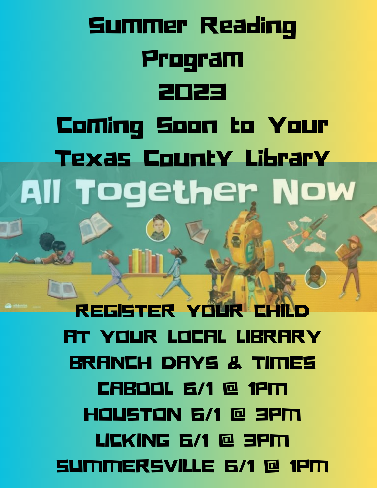 Texas County Library – 117 W. Walnut Street, Houston, MO. 65483 | 417 ...